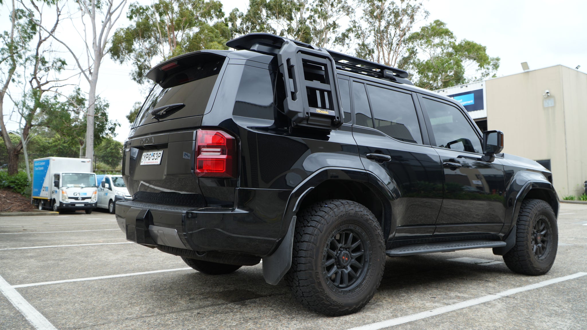 SIDE DROP LADDER - New Generation Toyota Prado – Arcane Warrior Australia