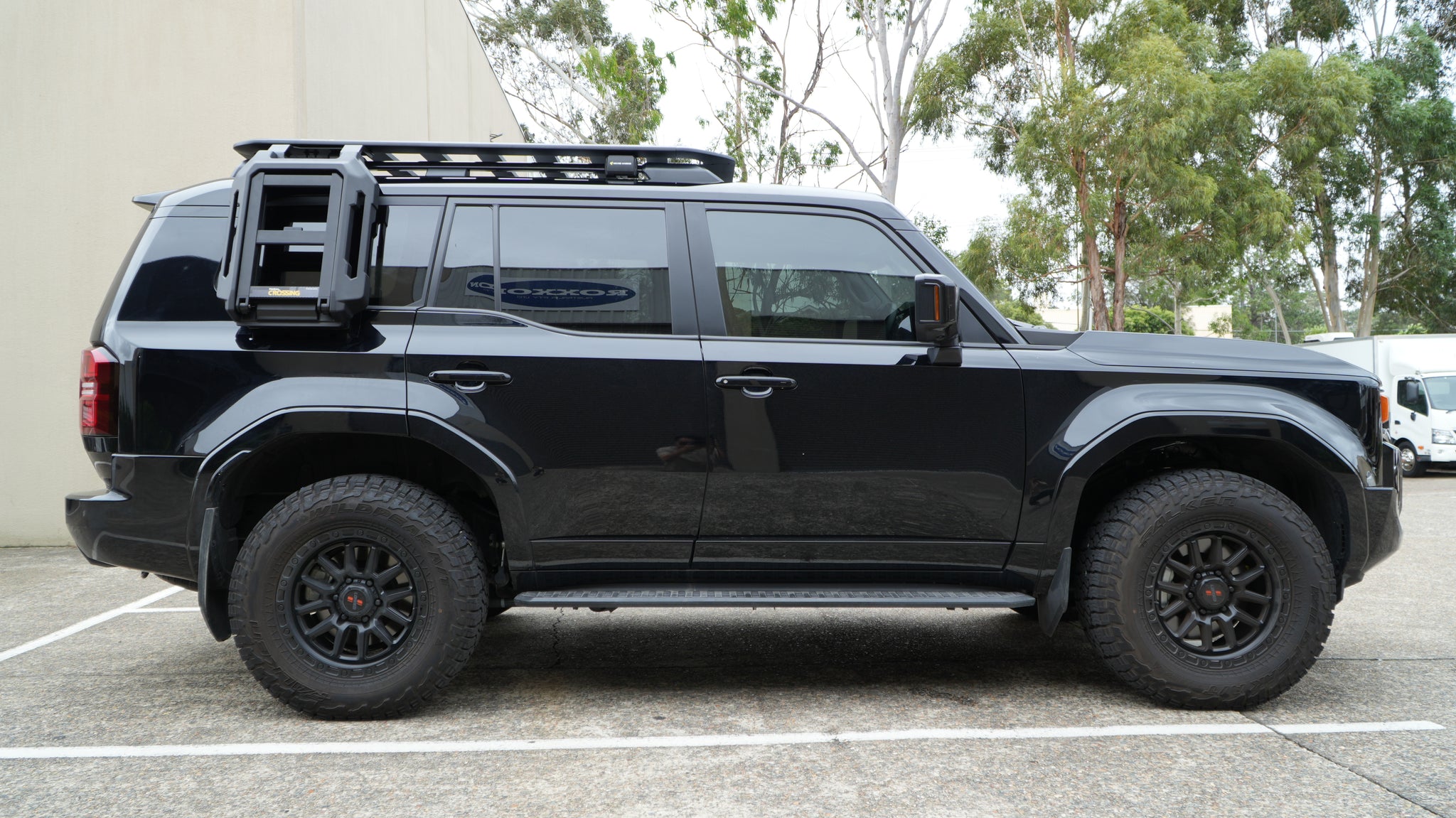 SIDE DROP LADDER - New Generation Toyota Prado – Arcane Warrior Australia