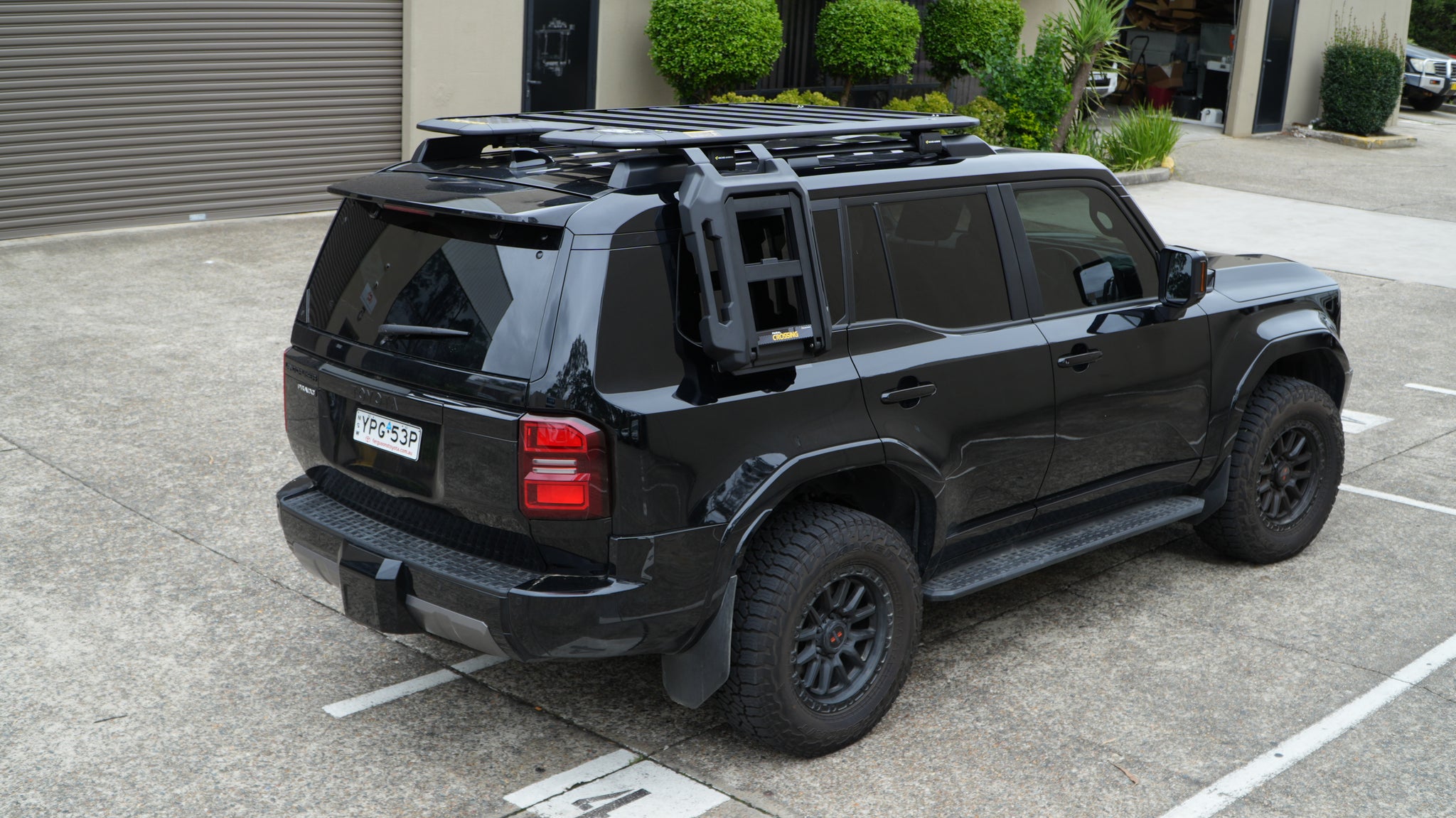 SIDE DROP LADDER - New Generation Toyota Prado – Arcane Warrior Australia