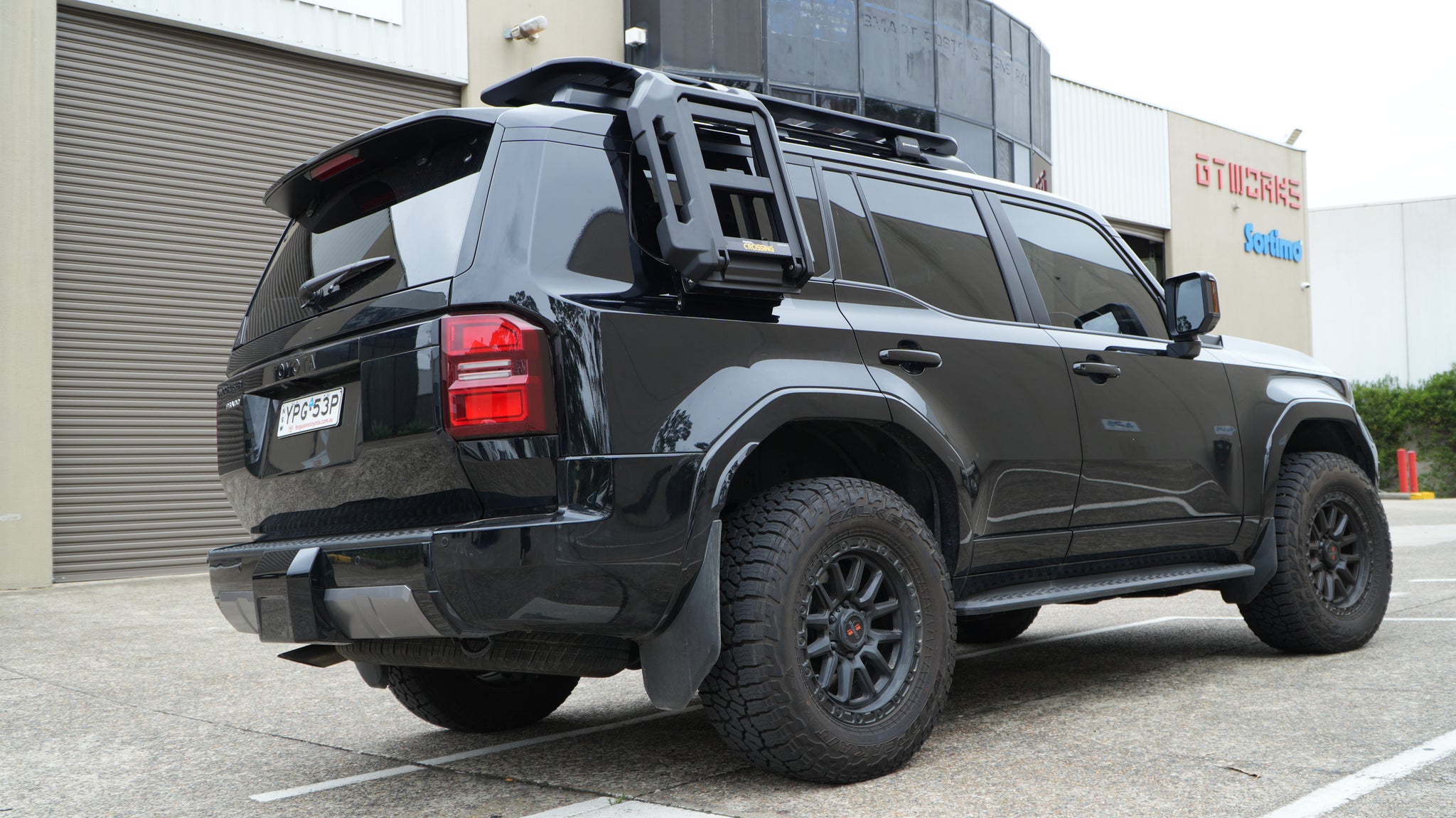 SIDE DROP LADDER - New Generation Toyota Prado – Arcane Warrior Australia