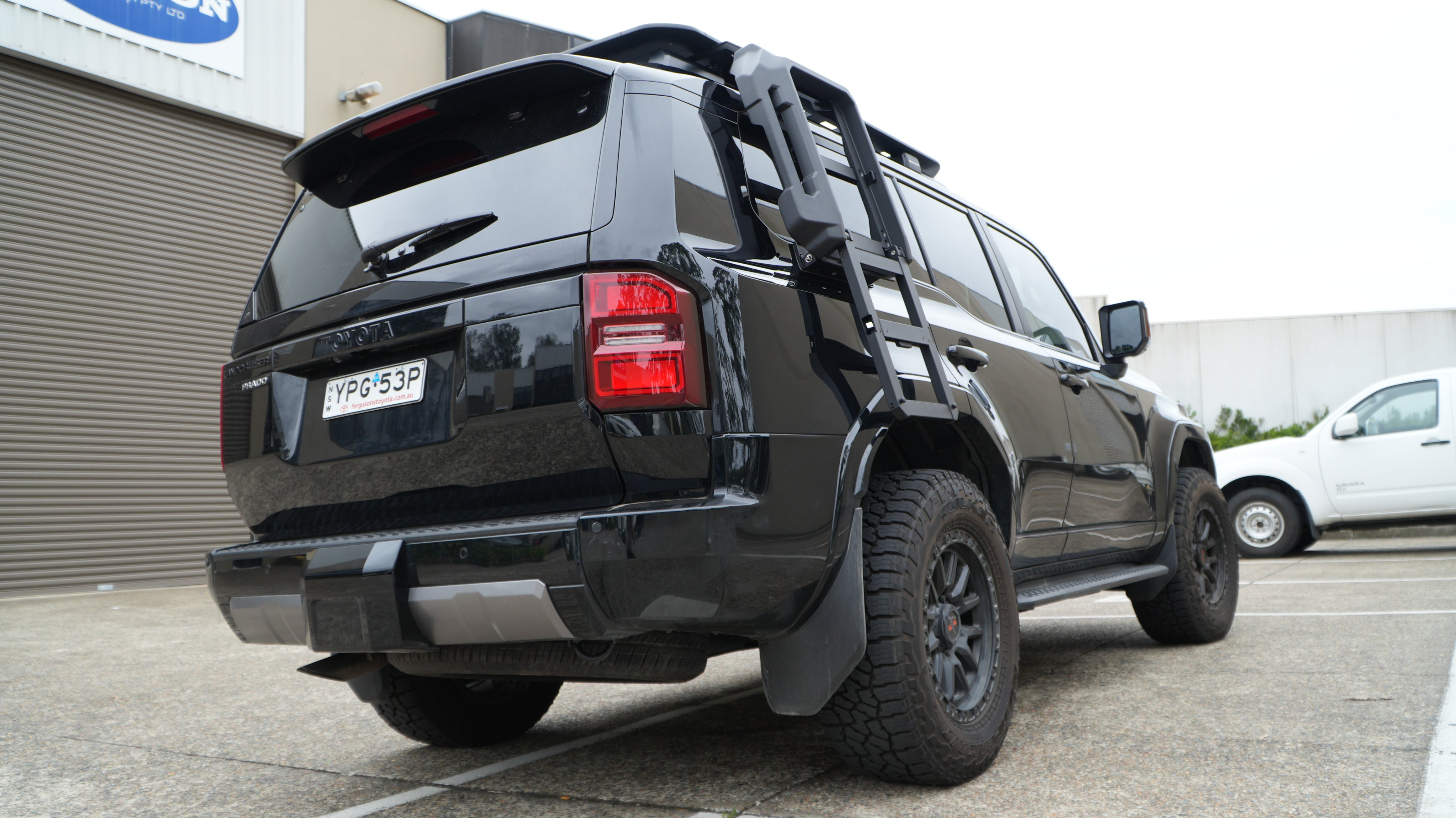 SIDE DROP LADDER - New Generation Toyota Prado – Arcane Warrior Australia