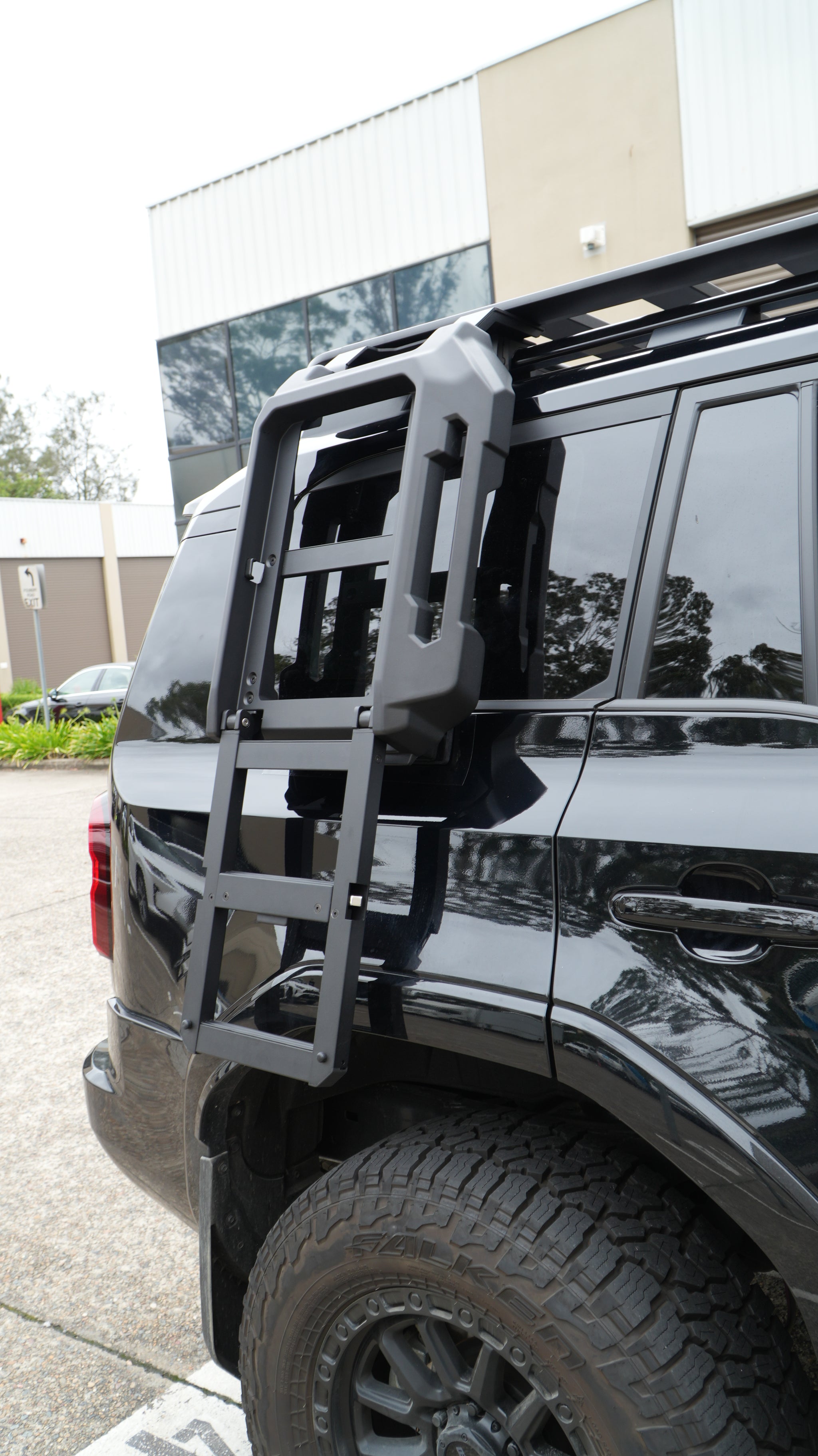 SIDE DROP LADDER - New Generation Toyota Prado – Arcane Warrior Australia