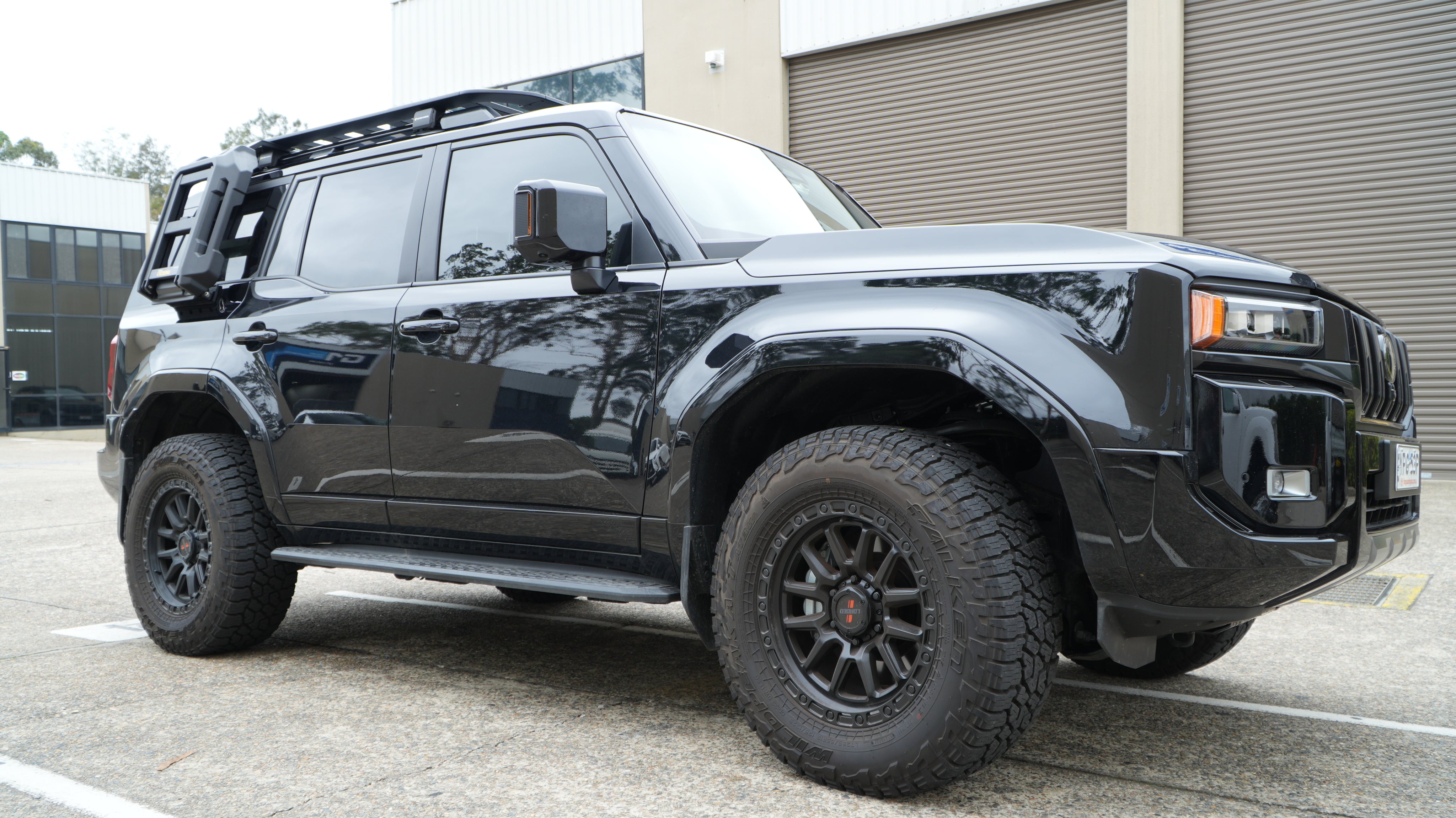 SIDE DROP LADDER - New Generation Toyota Prado – Arcane Warrior Australia